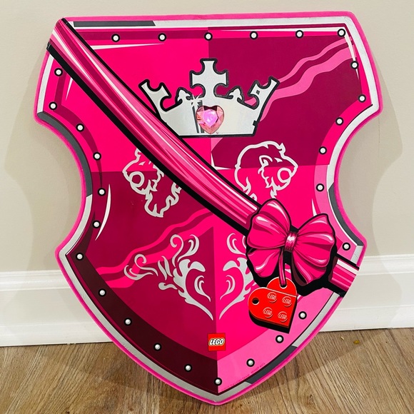 Lego | Toys | Legoland Pink Princess Sheild | Poshmark